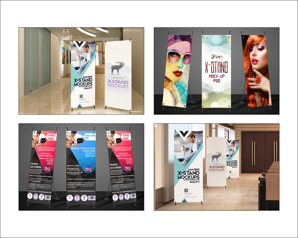 X Banner Stand | X-Stand – SkyDriven Media